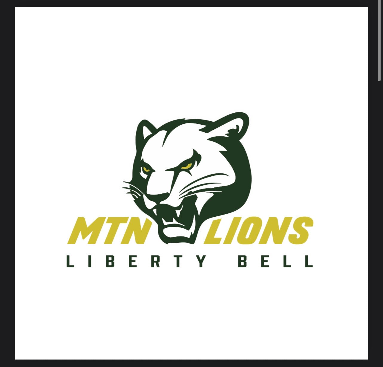 Liberty Bell HS – Plateau Prints & Signs