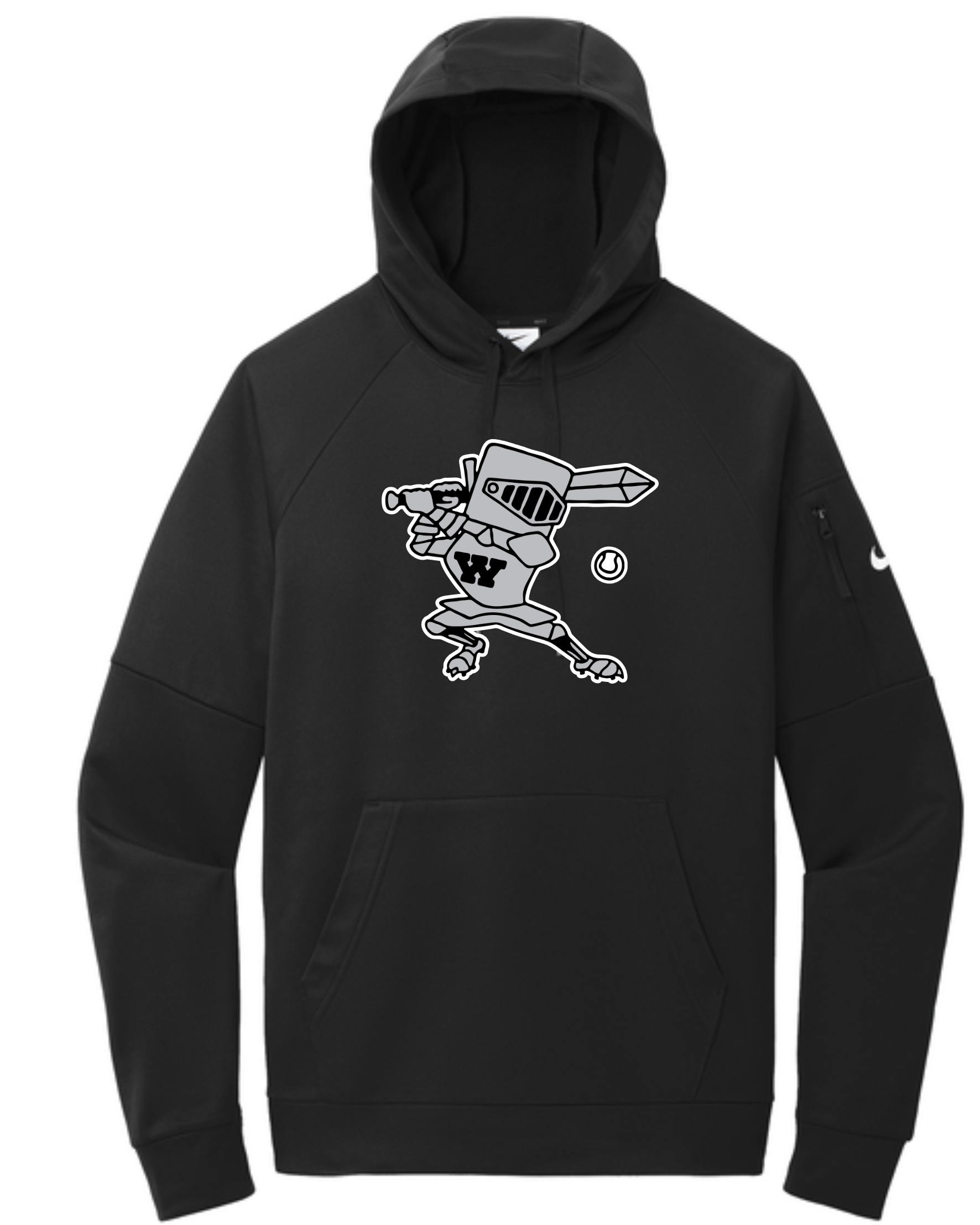 Nike Therma-FIT Hoodie - Warrior Logo – Plateau Prints & Signs
